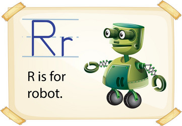 Letter R Words and Pictures Vector Images (over 130)