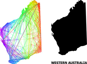 Western Australia Map Vector Images (over 570)