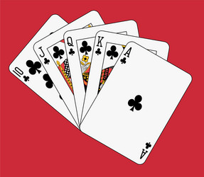 Royal Flush Cards Vector Images (over 5,800)