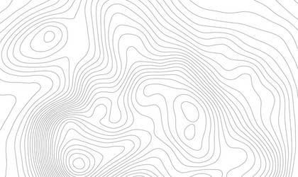 Topographic map sketch hand drawn landscape Vector Image