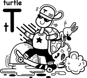 Turtle Flashcard Vector Images (91)