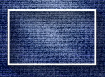 Frame template design with blue background Vector Image