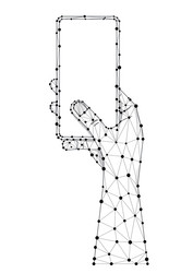 Hand Wireframe Vector Images (over 6,200)