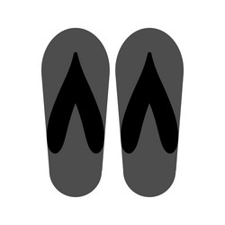 Flip-flops logo Royalty Free Vector Image - VectorStock