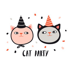 Cute Cat Girl with Meow Text Vector Images (over 190)