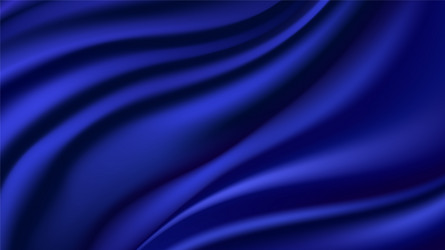 Blue fabric satin texture for background Vector Image