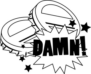 Free beer pop art Royalty Free Vector Image - VectorStock