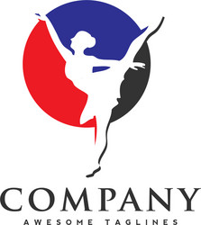 Dance club logo Royalty Free Vector Image - VectorStock