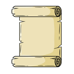 Old scroll template for antique text Royalty Free Vector