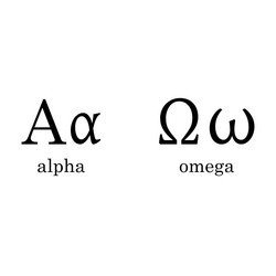 Alpha Omega Icon Vector Images (over 240)