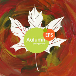Magic autumn background Royalty Free Vector Image