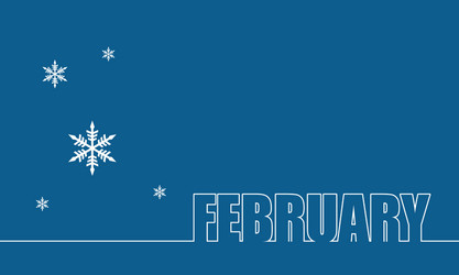 February Word Vector Images (over 5,100)