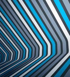 3d abstract lines in perspective background Vector Image