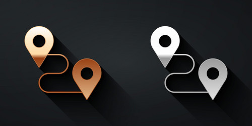 Gold Location Icon Vector Images (over 10,000)