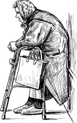 Poor Woman Vector Images (over 3,100)