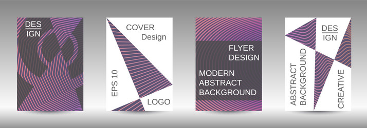 Creative backgrounds with abstract gradient linear