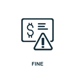 Money Fine Penalty Icon Vector Images (72)