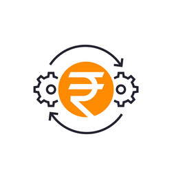 2d customizable hands-free operation line icon Vector Image