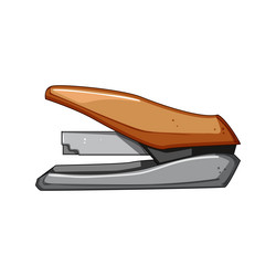 Equipment stapler cartoon Royalty Free Vector Image