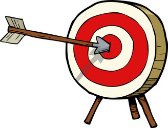 Cartoon Bullseye Vector Images (over 1,300)