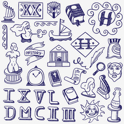 Doodles History Vector Images (over 6,200)