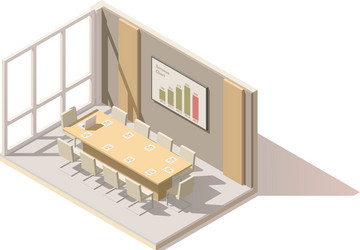 Isometric Boardroom Vector Images (over 100)