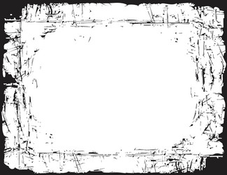 Horizontal grungy frame Royalty Free Vector Image