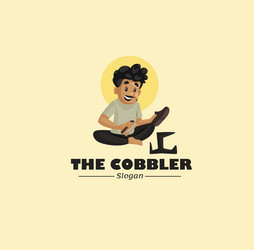 Cobbler mascot logo Royalty Free Vector Image - VectorStock