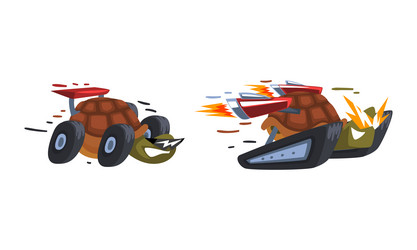 Fast Turtle Vector Images (over 230)