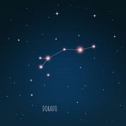 Dorado Constellation Vector Images (14)
