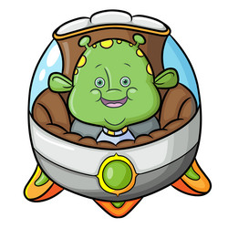 Fat Alien Vector Images (over 2,400)