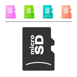 Micro sd card Royalty Free Vector Image - VectorStock