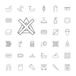 Wash icons Royalty Free Vector Image - VectorStock