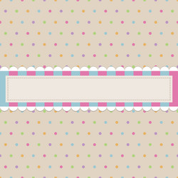 Seamless spring green pattern with white polka dot