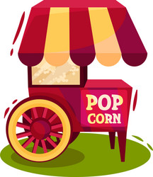Circus Popcorn Cart Vector Images (84)