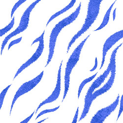 Seamless blue tiger skin pattern metallic tiger Vector Image