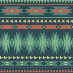 Ethnic seamless pattern in native style Royalty Free Vector