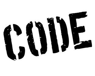 Code rubber stamp Royalty Free Vector Image - VectorStock