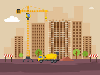 Construction work Royalty Free Vector Image - VectorStock