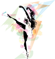 Lady Color Ballerina Vector Images (over 160)