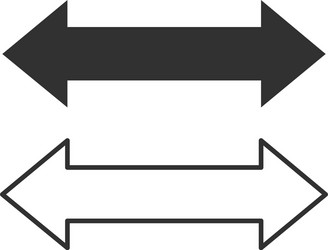 Two Sided Arrow Vector Images (over 1,400)