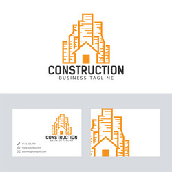 Construction maintenance logo Royalty Free Vector Image