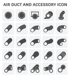 Air duct icon Royalty Free Vector Image - VectorStock