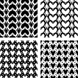 Knitting pattern texture seamless Royalty Free Vector Image