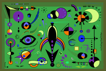 Painter Abstract Miro Vector Images (62)