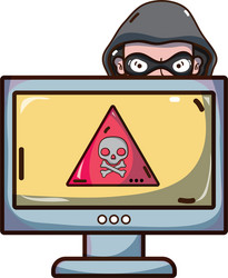 Threat Cartoon Cybersecurity Vector Images (over 410)