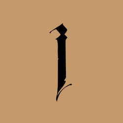Letter I in Gothic Vector Images (94)