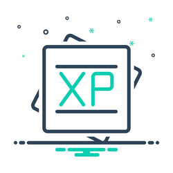 Xp Royalty Free Vector Image - VectorStock