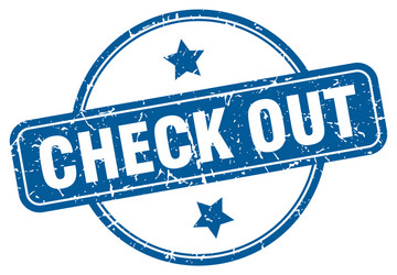 Check out stamp label round grunge sign Royalty Free Vector