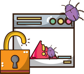 Threat Cartoon Cybersecurity Vector Images (over 410)